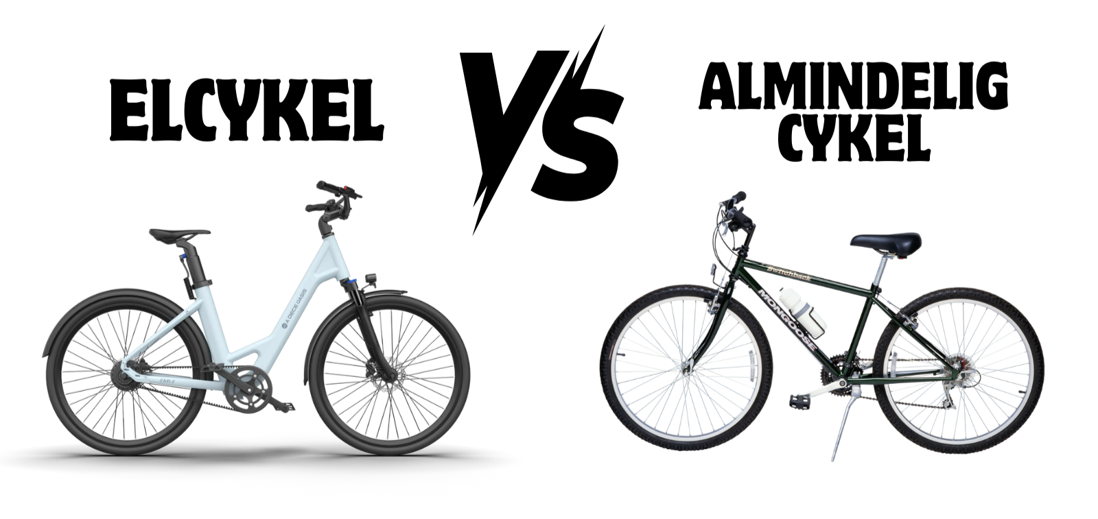 Elcykel vs. almindelig cykel - Hvilken skal du vælge? – Maj elcykler